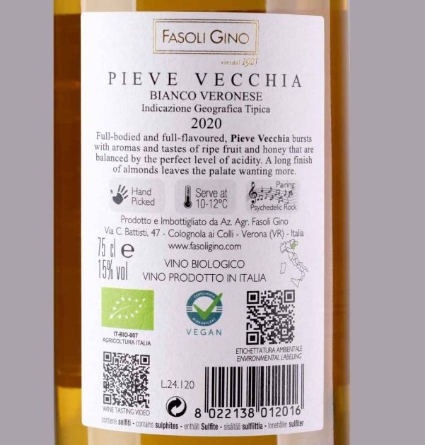 Fasoli Gino Pieve Vecchia Bianco Veronese IGT 2021 – Vineshop24.de